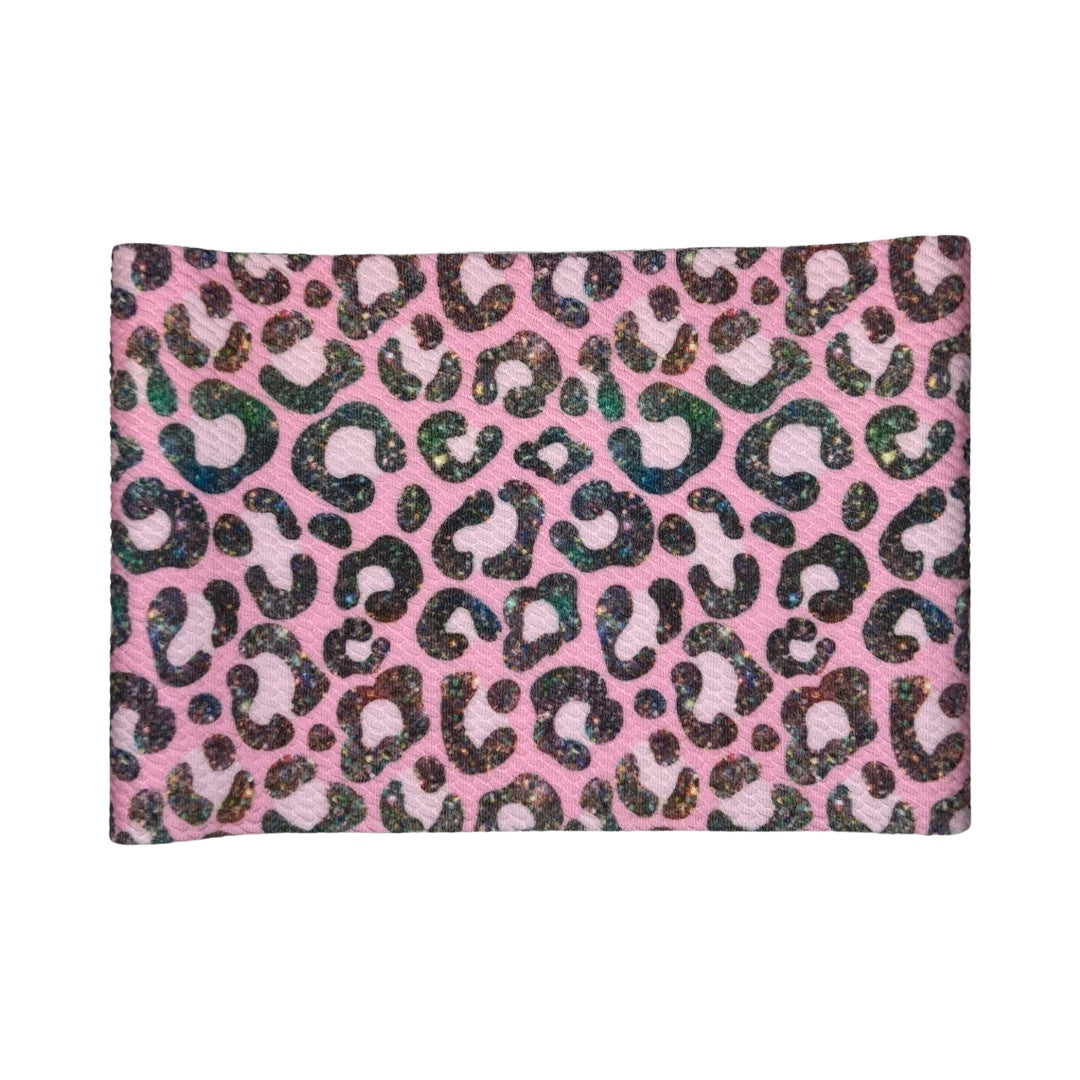 Pink Holographic Leopard – BowBabeWorkshop